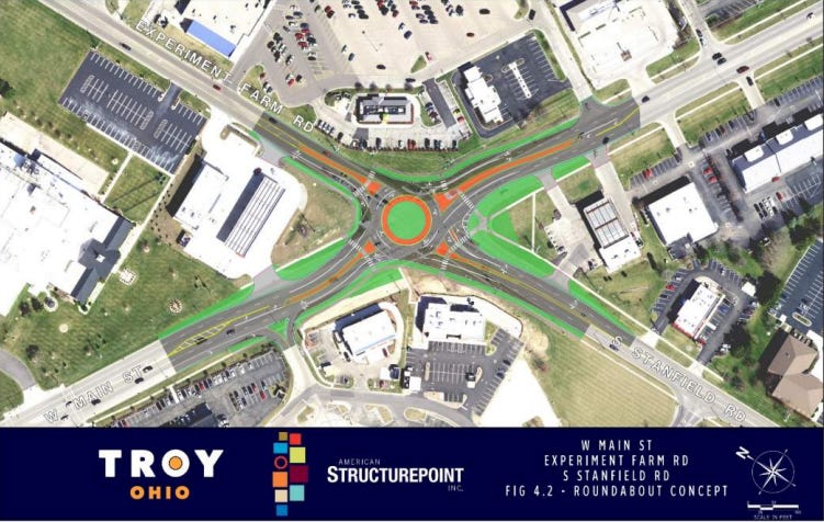Is A New Roundabout Coming to Troy? - by William Lutz
