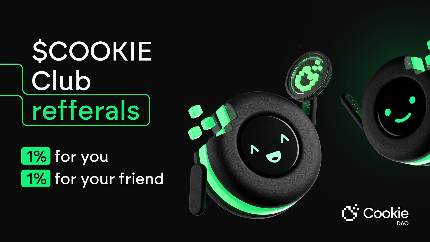 【Cookie DAO 🍪】AIエージェント市場のデータ基盤 APIとインデックスサイトを構築 / @cookiedotfun