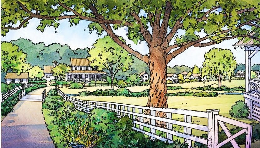 Approved: 4,000-Home 'New Urban' Town With a Country Feel and No Lawns