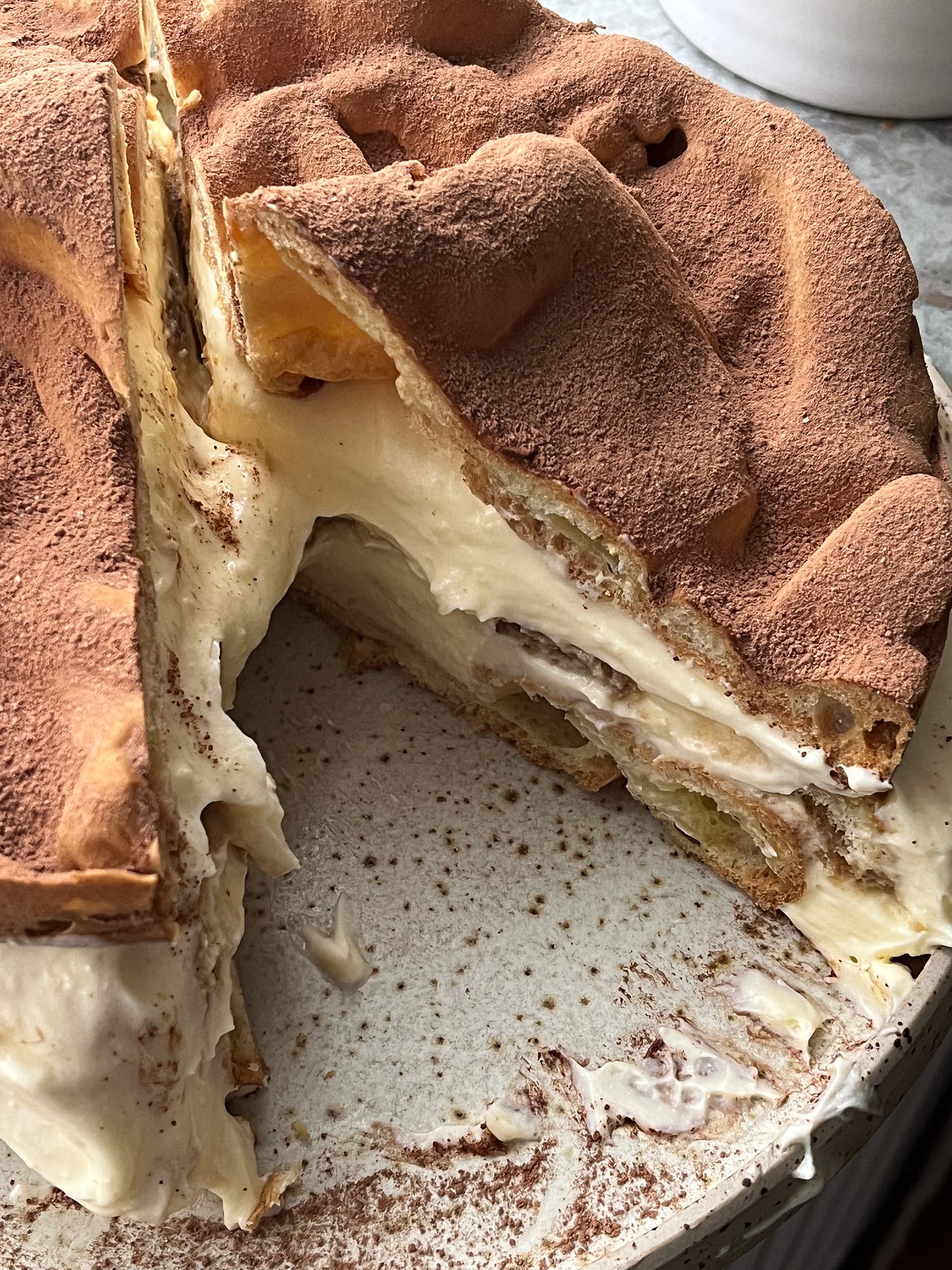 Tiramisu Karpatka - by martaxeats - My Polish Kitchen