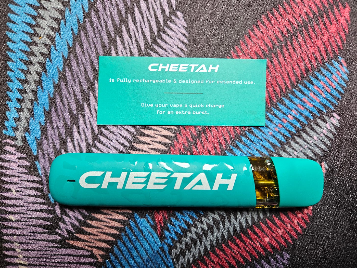 Discover the Cheetah Brand Live Resin Disposable Vape