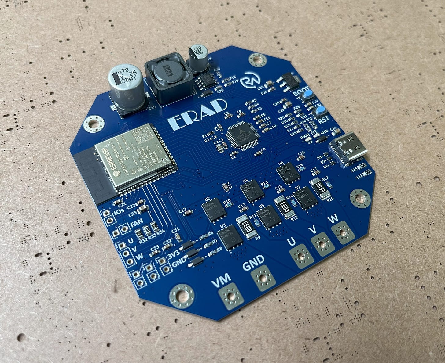 Build a Wireless BLDC Motor Driver Using TMC6200 and ESP32S3! | High-Power Motor Control | ERAD ...