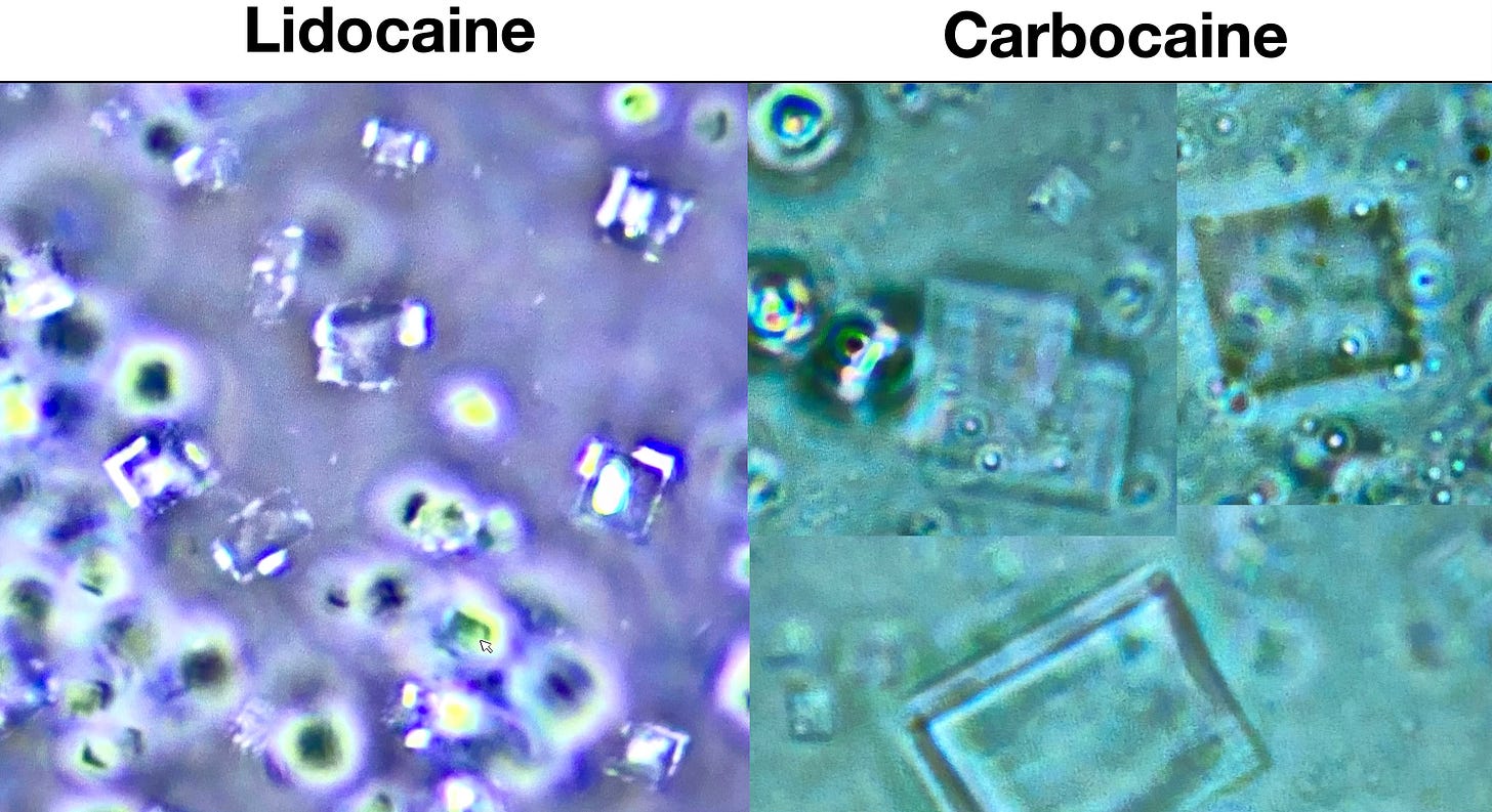 Comparative Morphology of Microchips Assmebled in Dental Anaesthetics ...