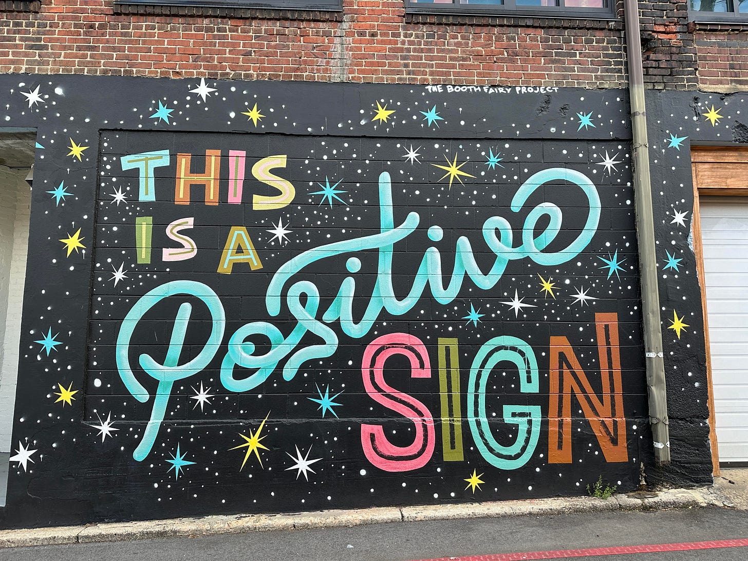 This is a Positive Sign - by Maurice Frank