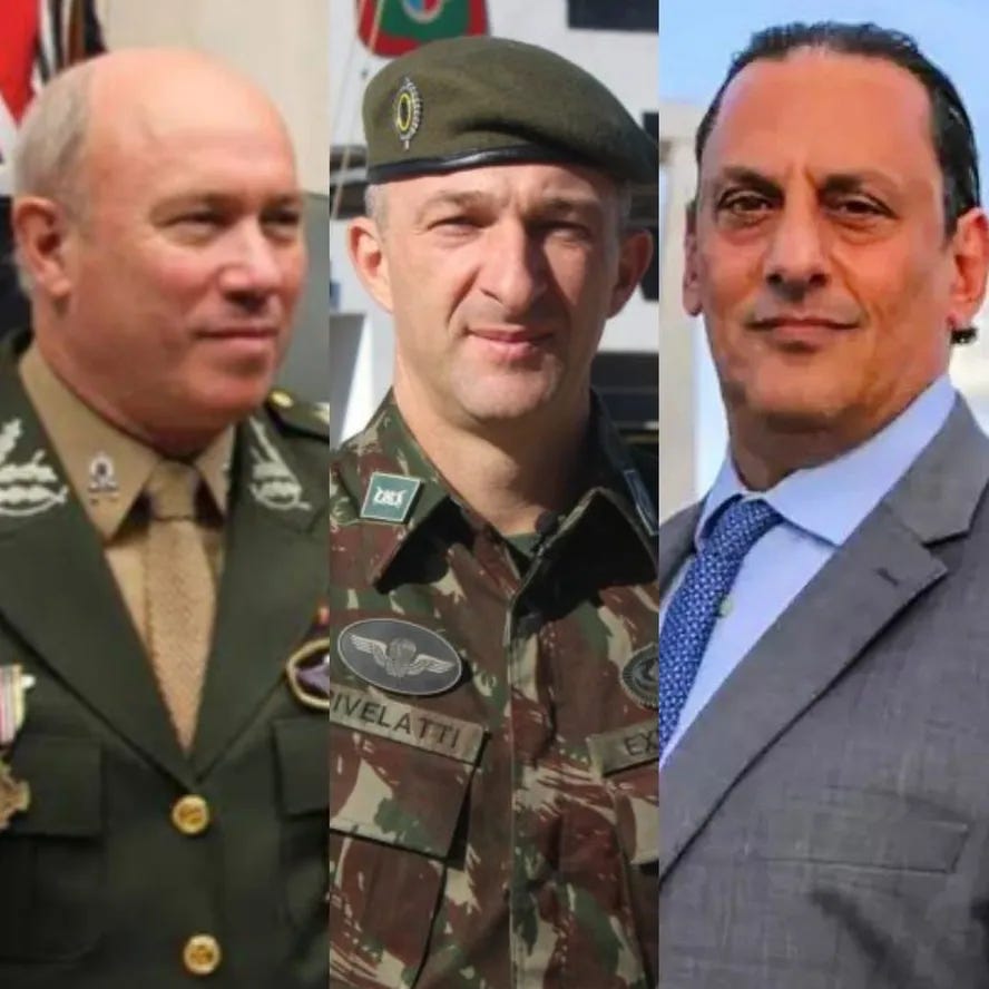 Shared post - O general do Exército Mauro César Lourena Cid, o tenente ...