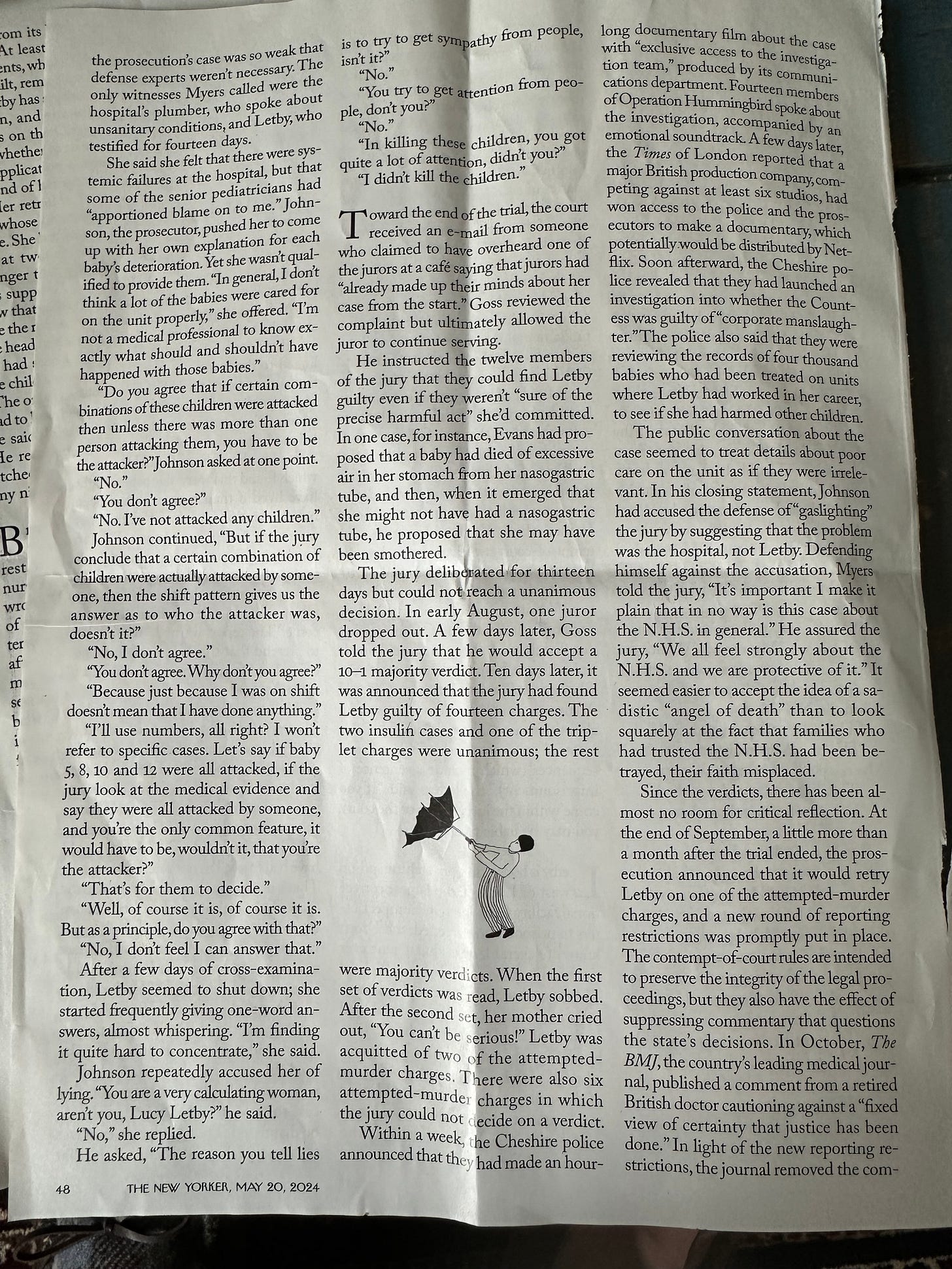 Special Edition: The Lucy Letby New Yorker Article