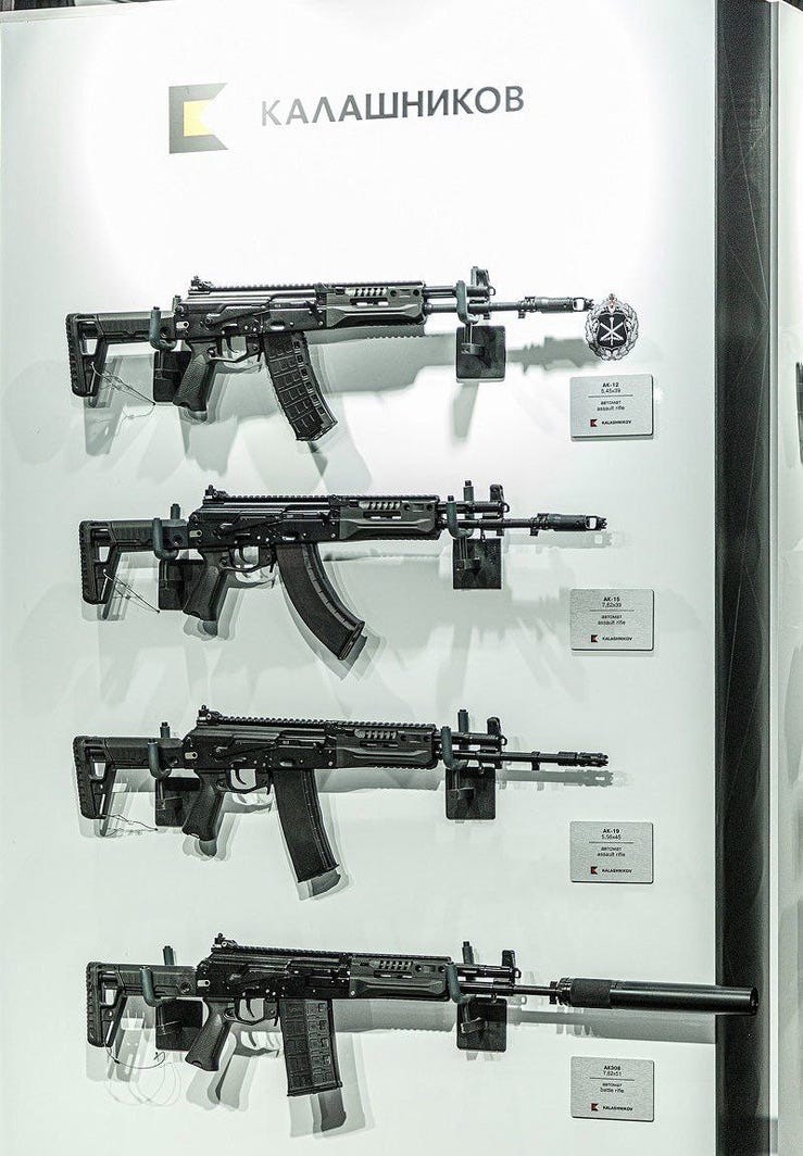 Evolution of the AK12 pattern rifles that have been adopted by the ...