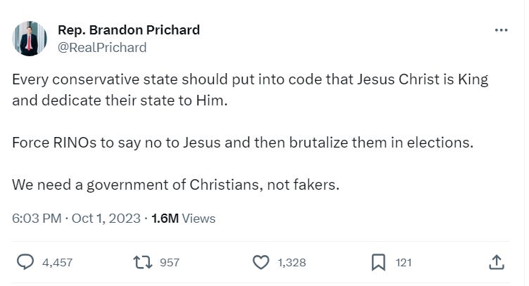 Lunatic North Dakota GOP State Rep Says Congress Must Do The Following ...