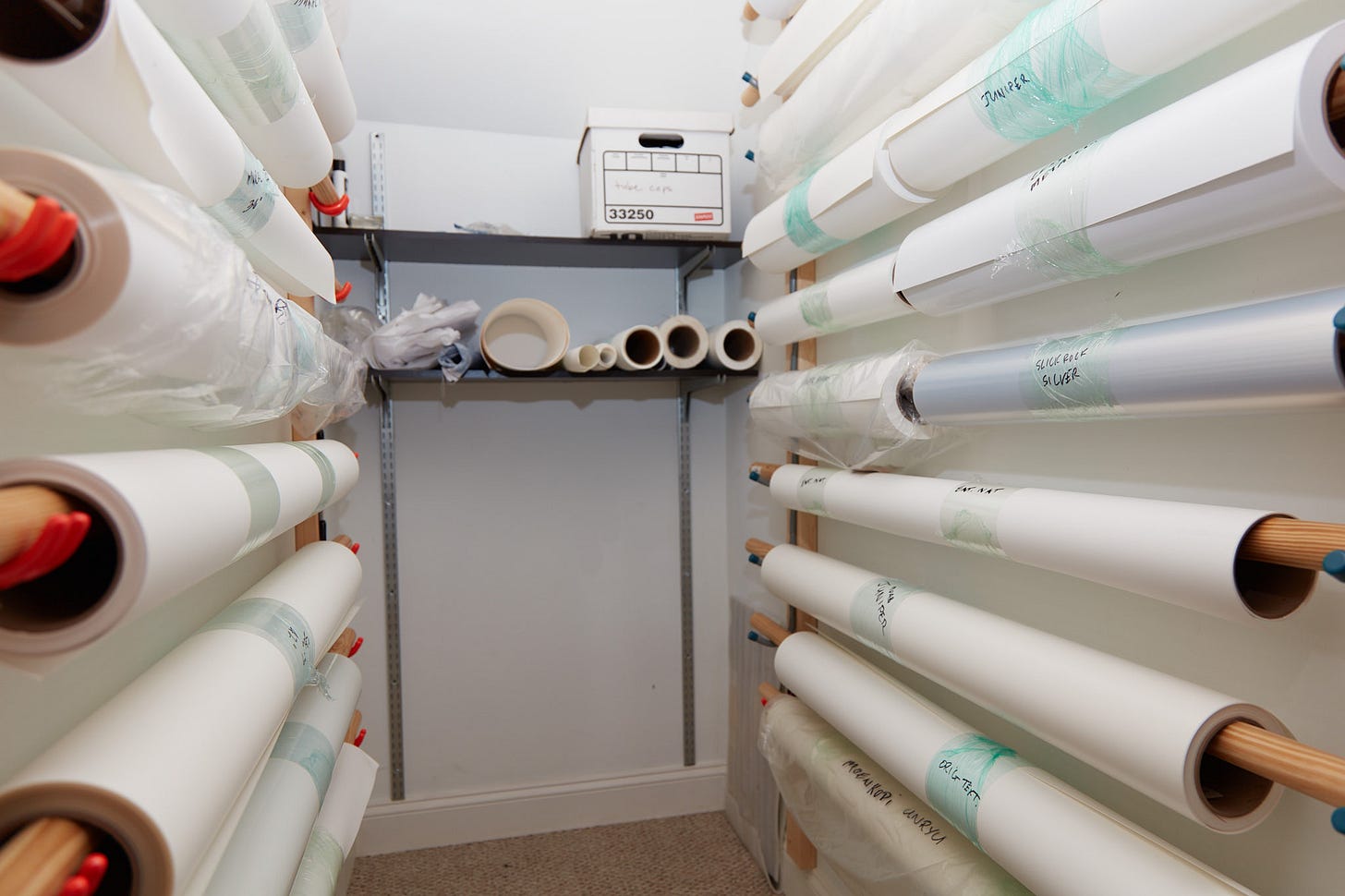 DIY: Storing Rolls of Fine Art Paper