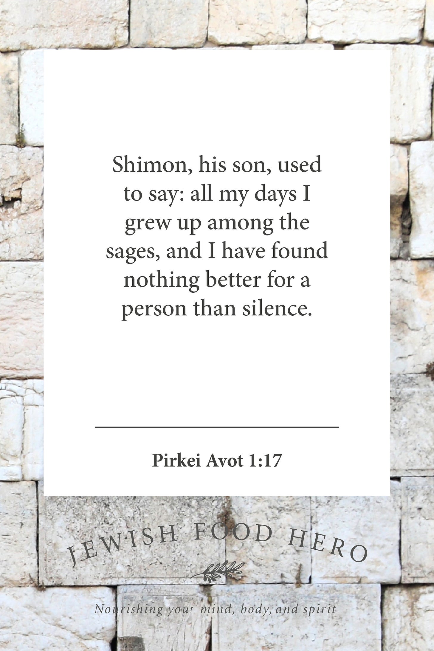 Sacred Hush: Exploring Silence in Jewish Wisdom