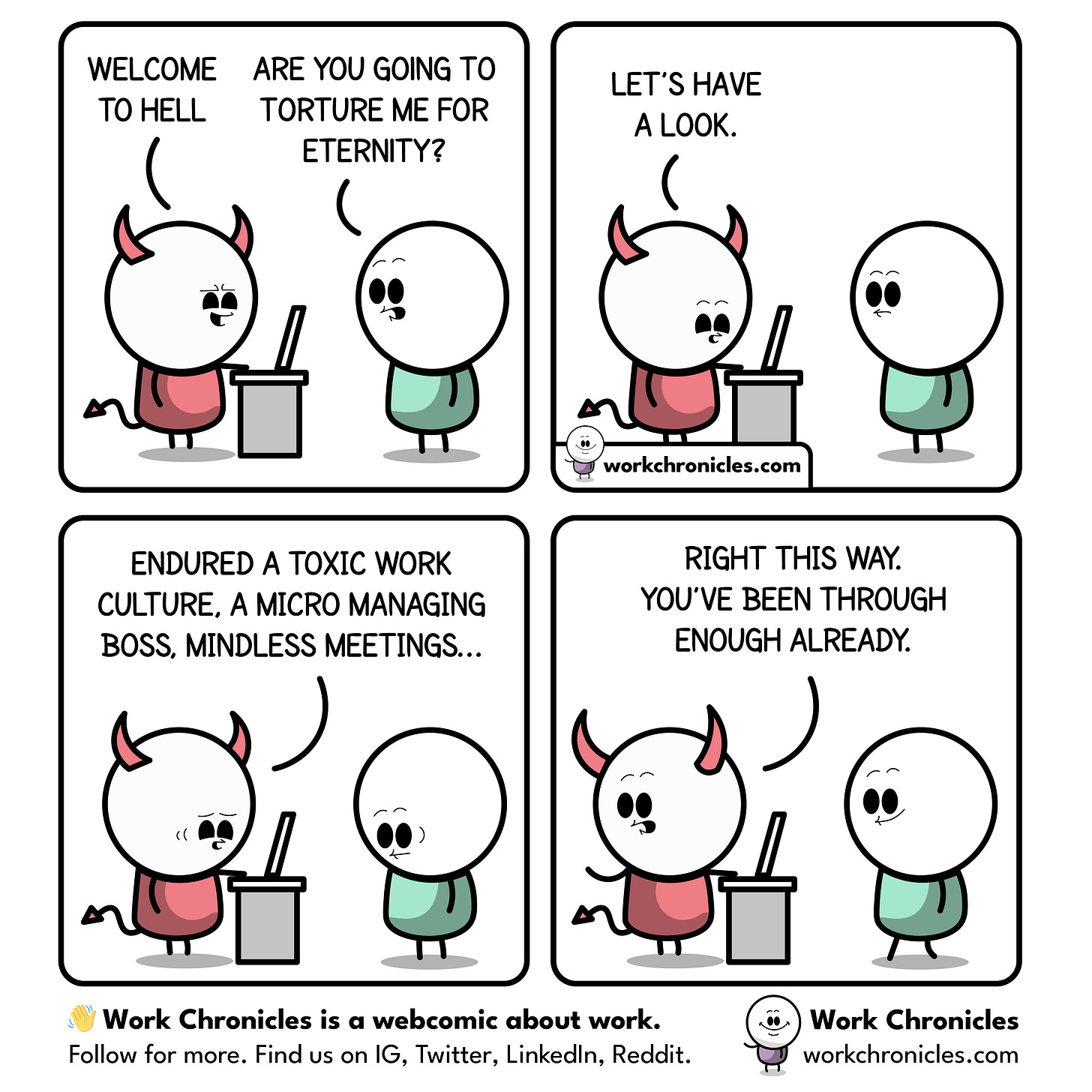 (comic) Welcome to Hell - Work Chronicles