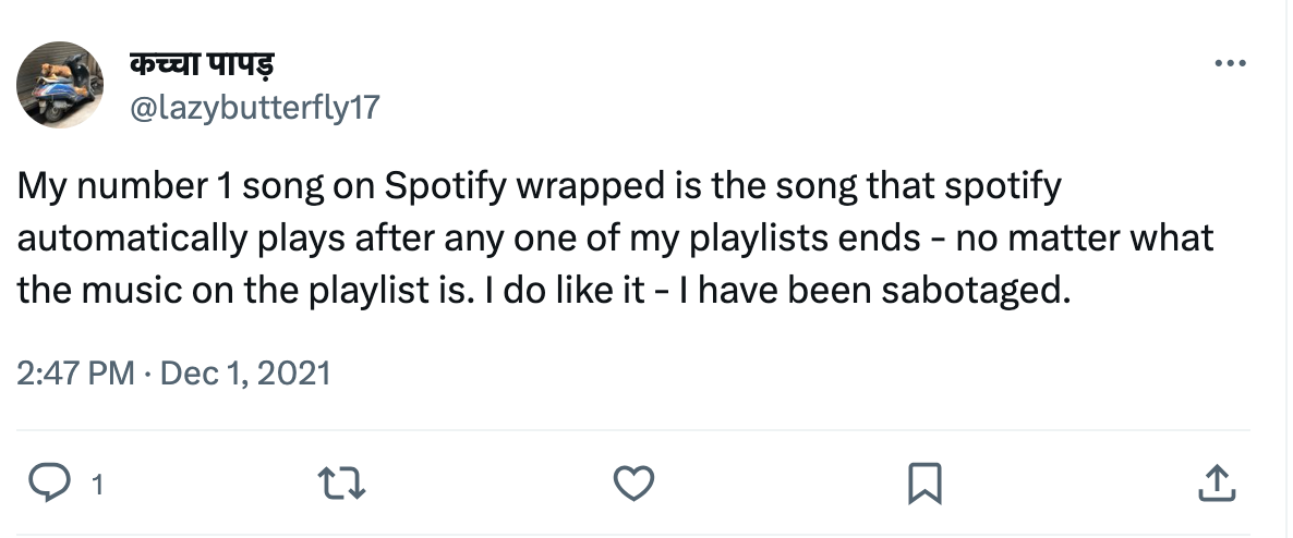 Algorithms are ruining Spotify Wrapped - by kate lindsay