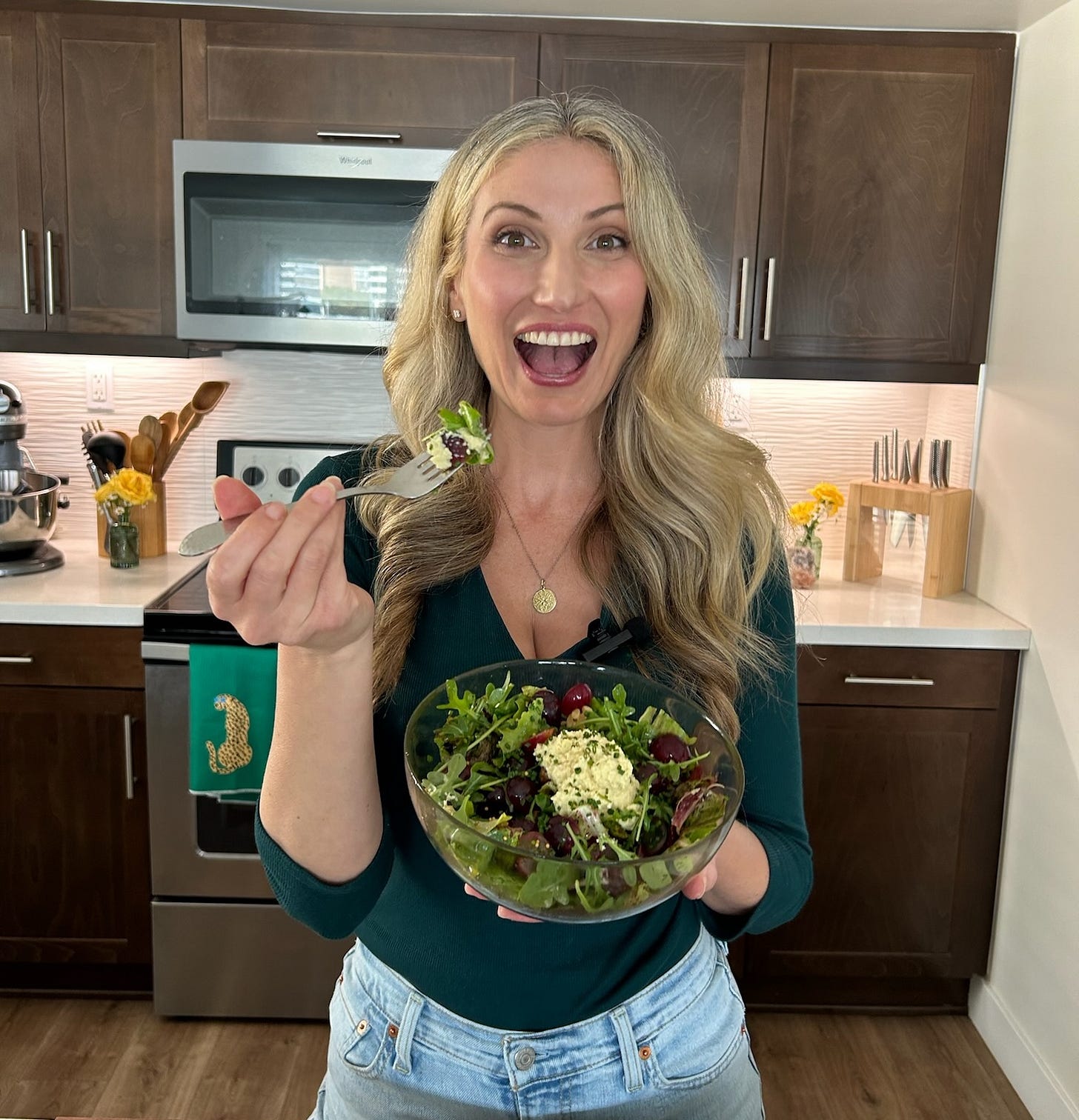 Pickled Grapes and a Salad - Leslie Durso's Substack