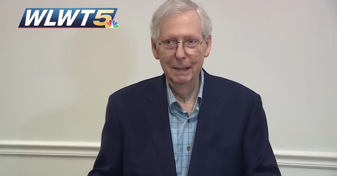Mitch McConnell’s Brief Flash Of Humanity – Attack the System