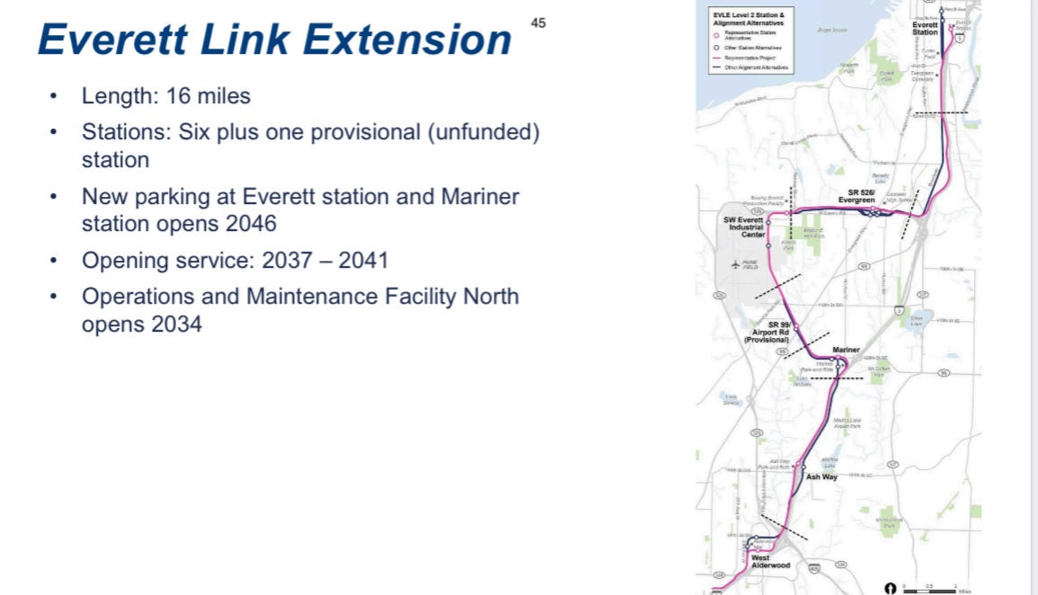 Light Rail Plans Leak for Everett Link Extension - the completion of ...