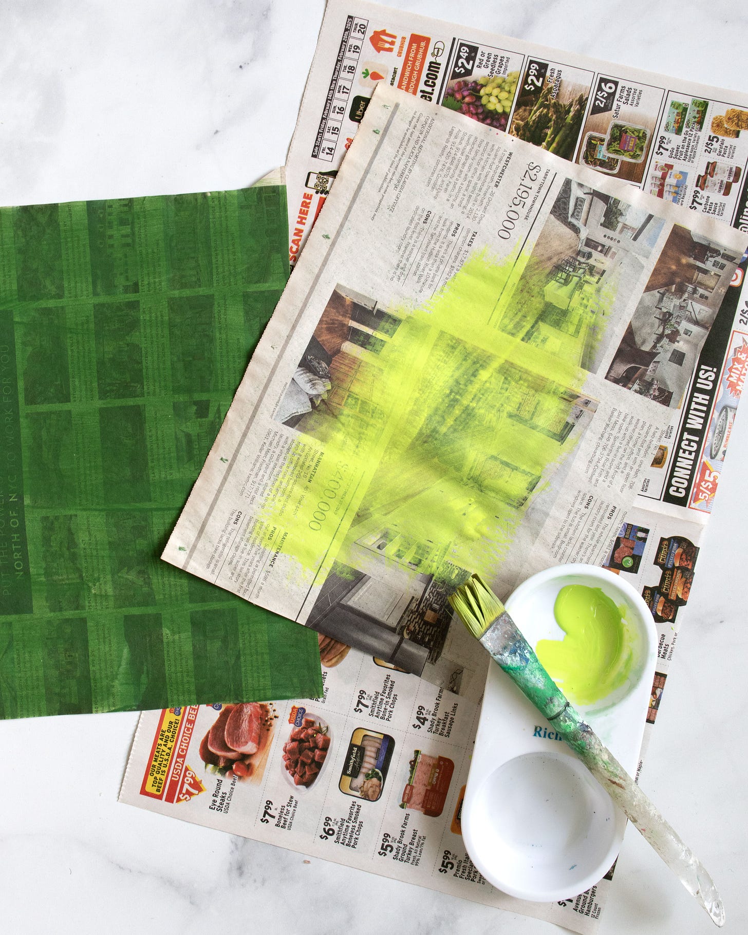 HOW TO: Paper Flowers Using Discarded Domino Sugar Packaging