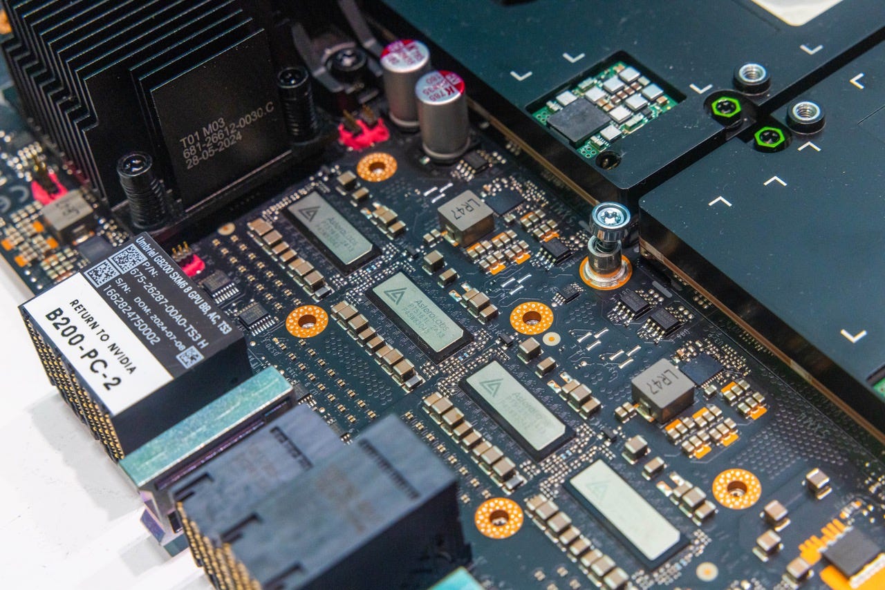 The NVIDIA HGX B300 NVL16 Will Disrupt the PCIe Retimer, PCIe switch, and AI NIC Markets