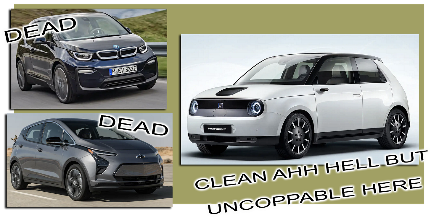 The end of cool small cars - Blackbird Spyplane