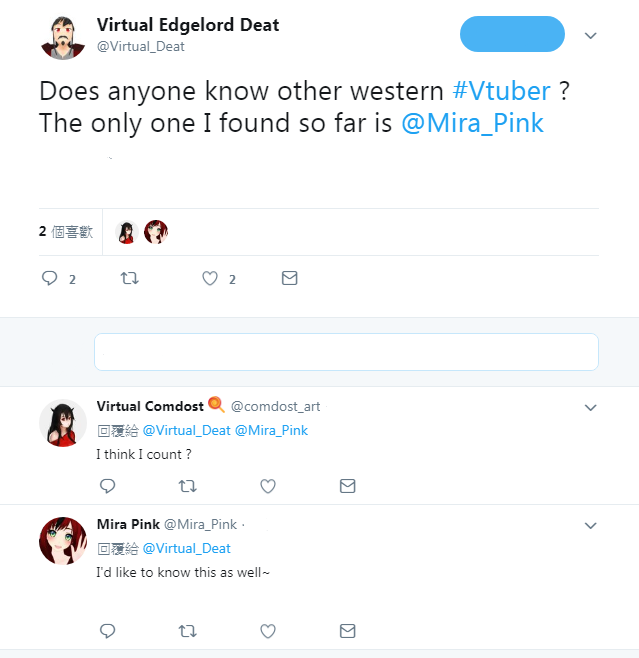 A short history of early English VTubing