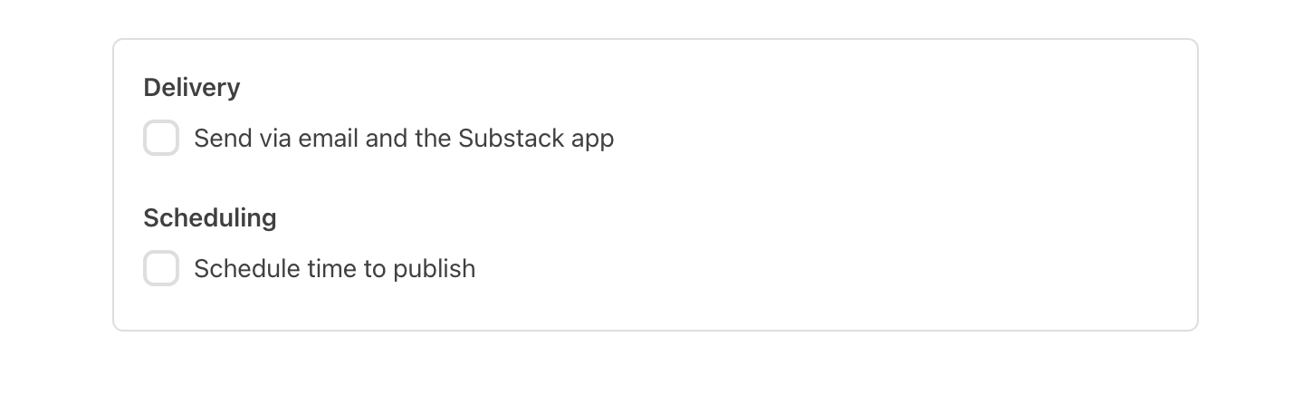 Creative Approaches #1 - Start a 'blog' on Substack