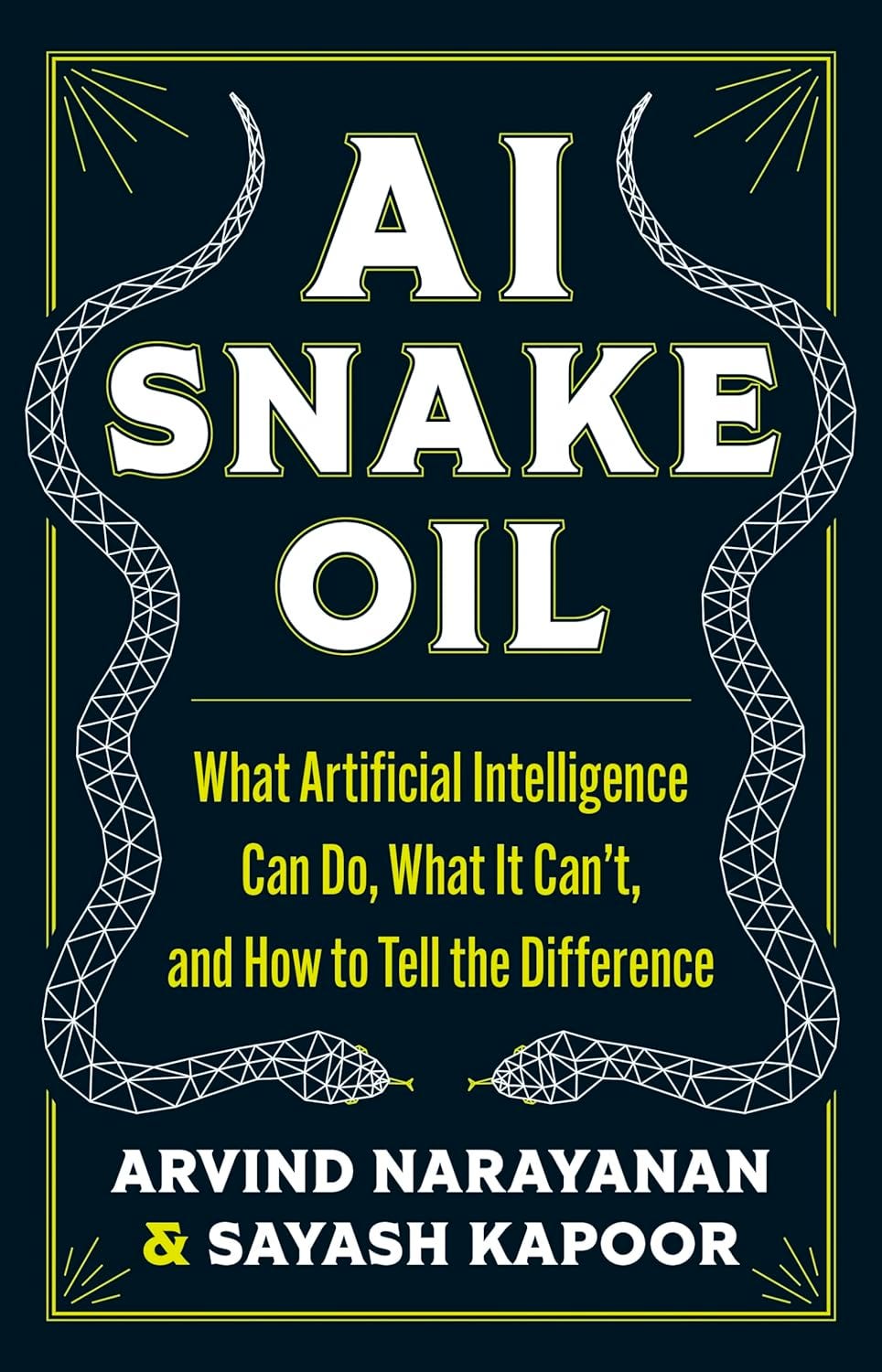 AI Snake Oil is now available to preorder