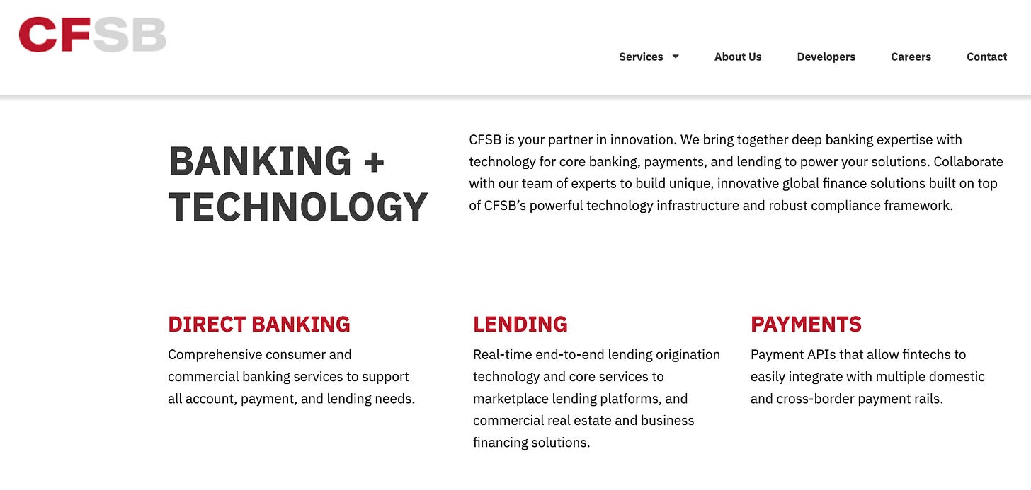 Have CFSB's Sprawling Fintech Partnerships Caught Up With The Tiny New York Bank?