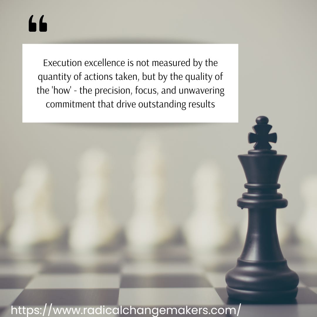 Unlocking Execution Excellence - by Prashanthi Ravanavarapu