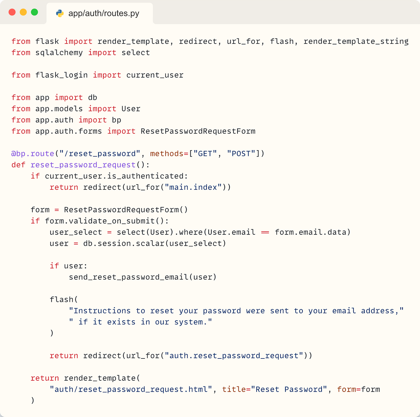 Yet Another Password Reset Tutorial in Flask