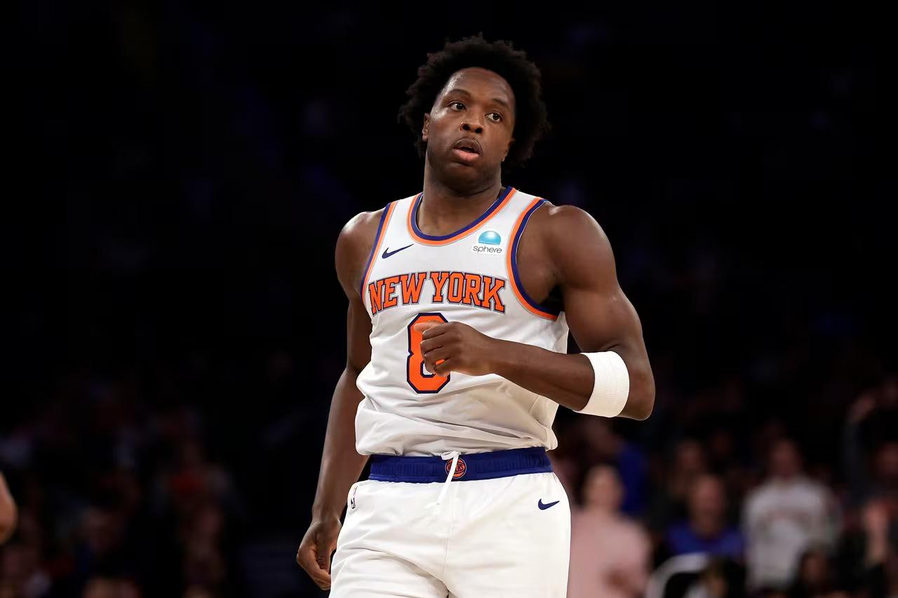 OG Anunoby to the New York Knicks - by Mike Javid