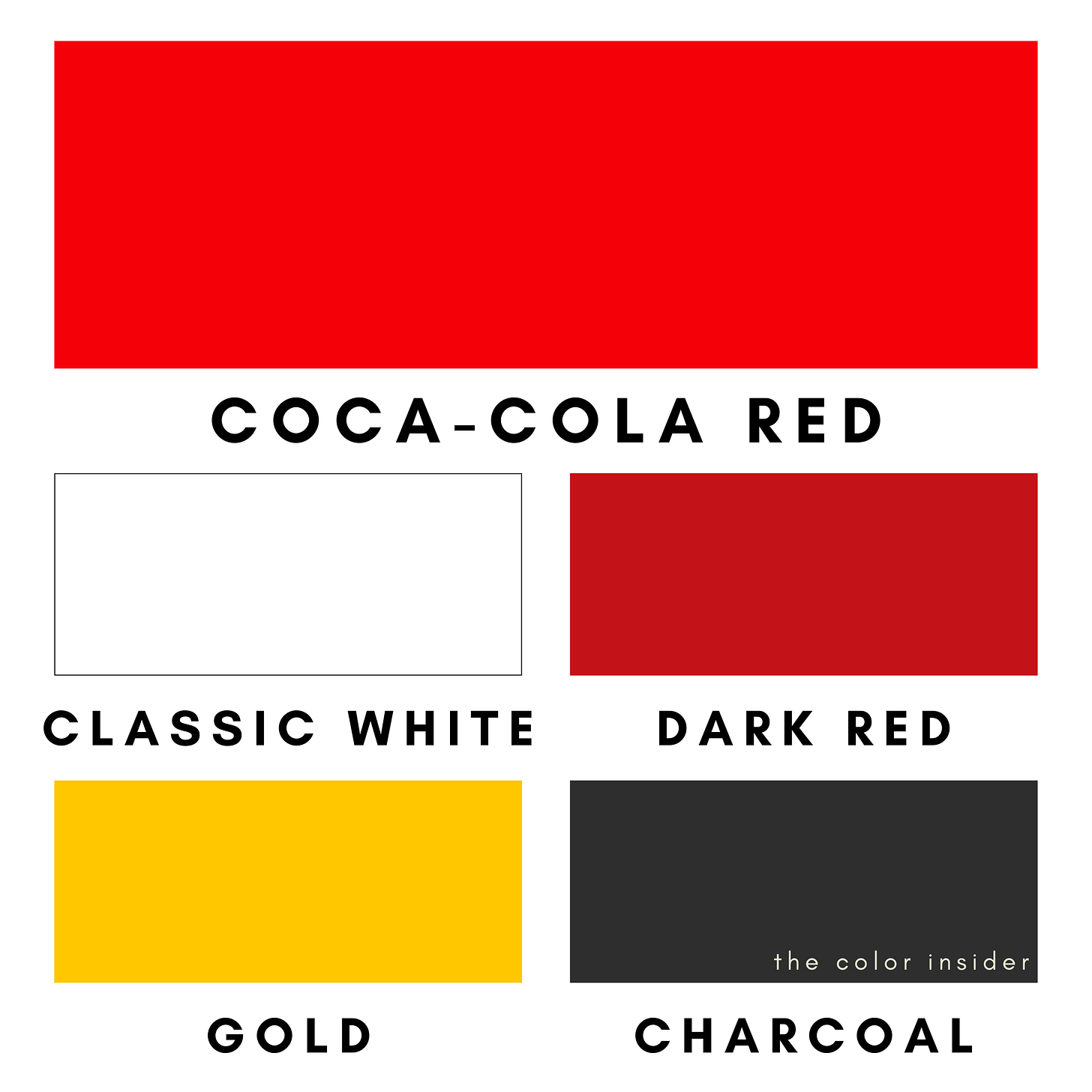 Coca-Cola Red - Color Insider