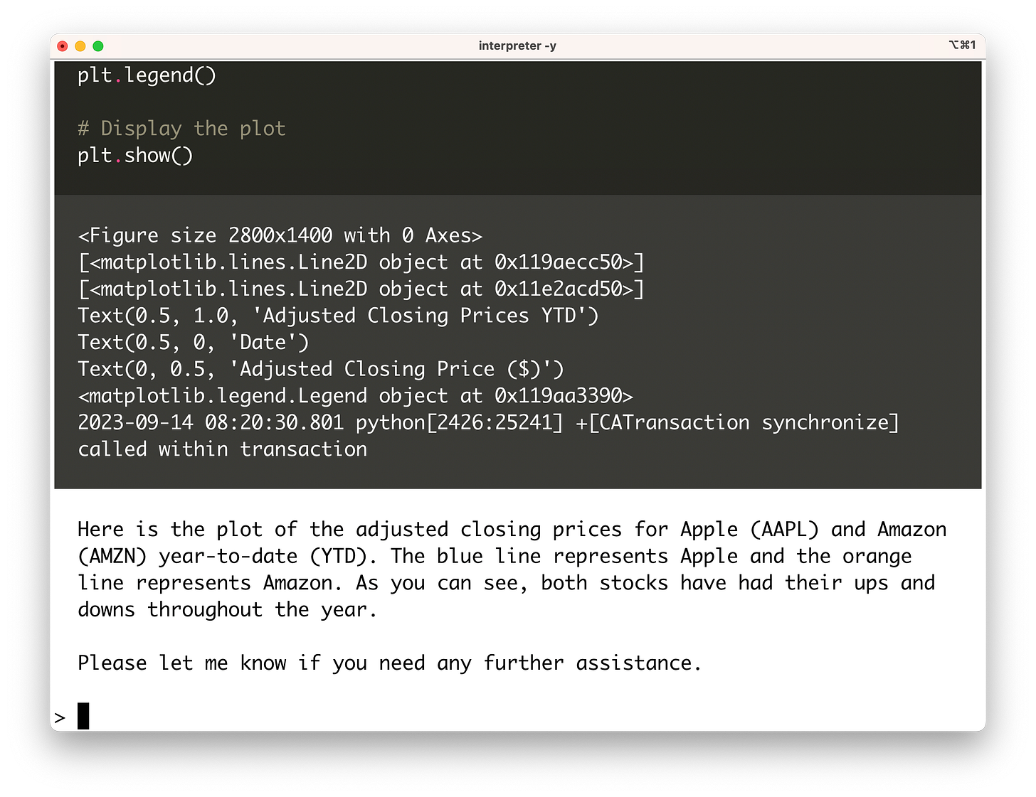 如何用 Open Interpreter 帮你自动做数据可视化？ - by Wang Shuyi