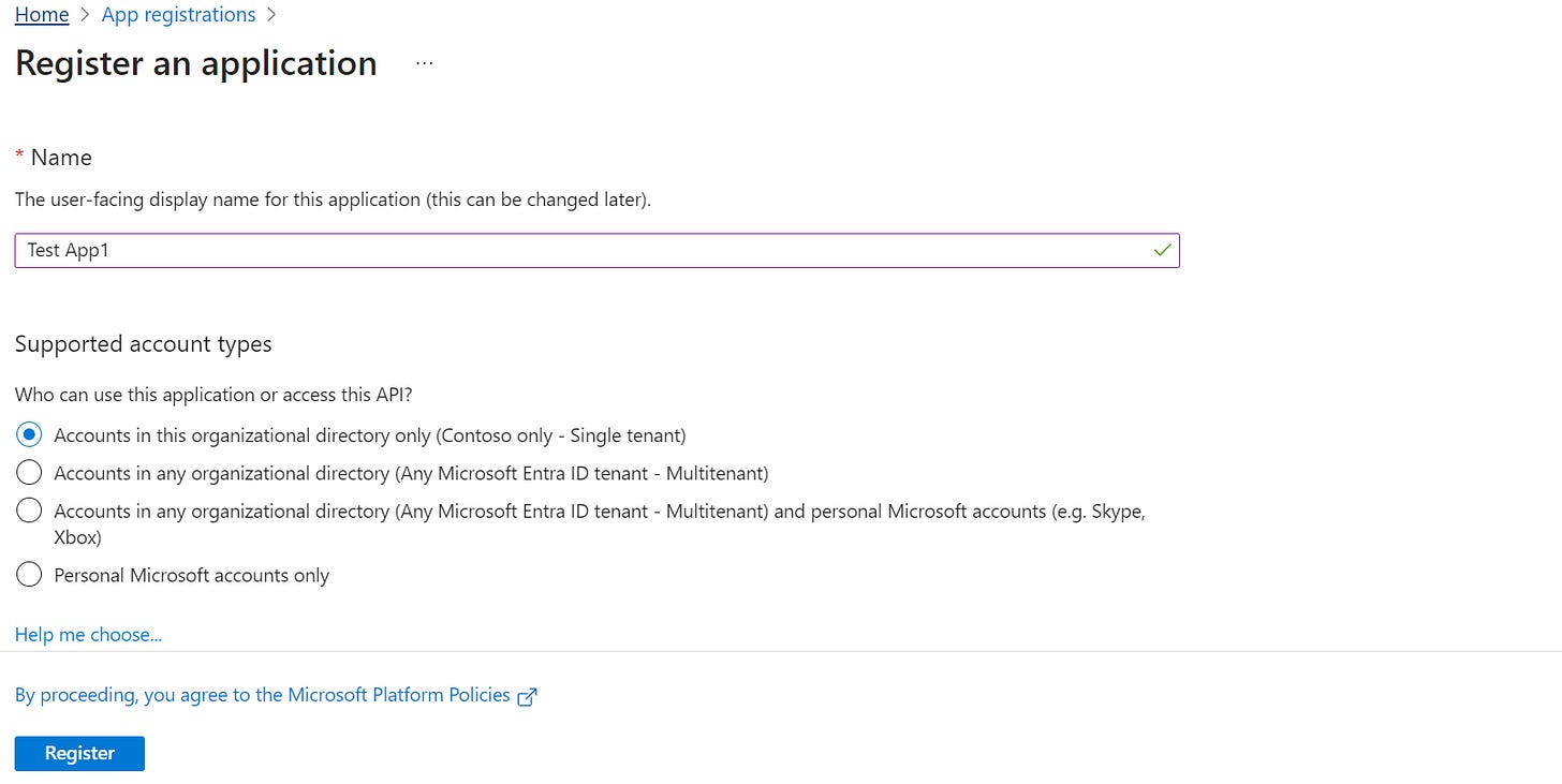 Tutorial: Setup Azure App Registration - by Habeeb Yakubu