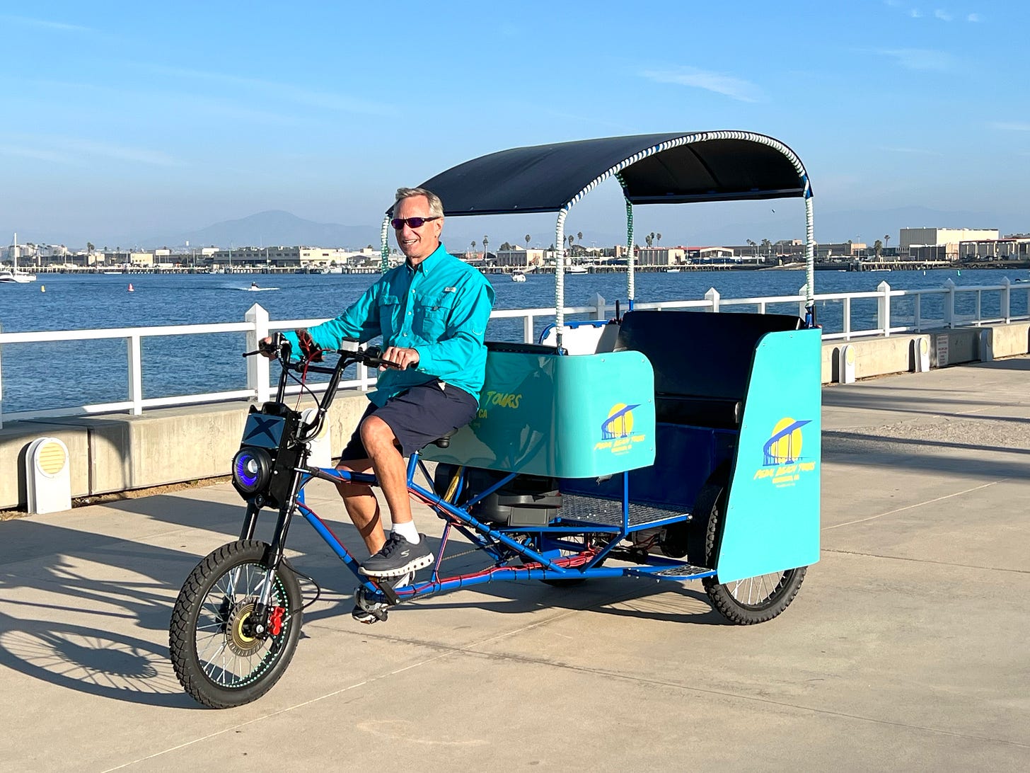 Goodwill tours: Pedicab rides raise funds for needy at Christmastime