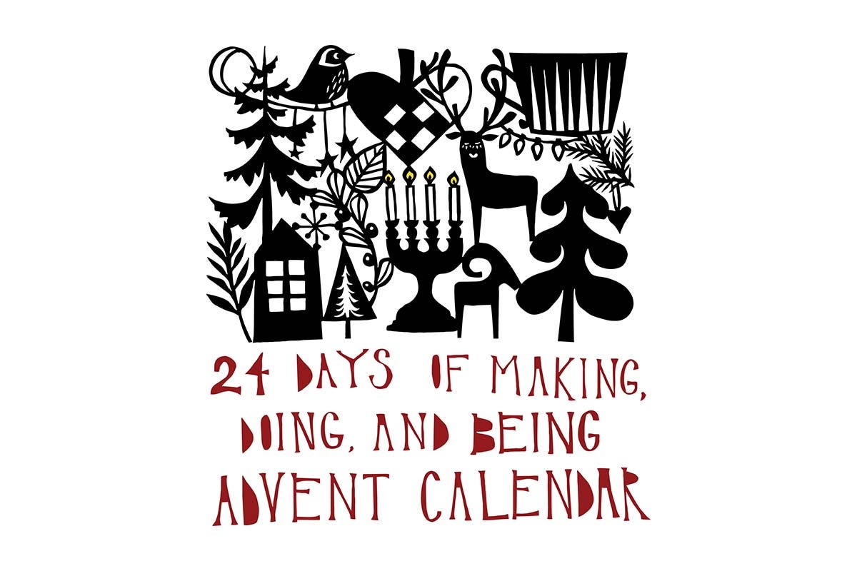 24 Days of Making, Doing, and Being Digital Advent Calendar: 2023 Edition