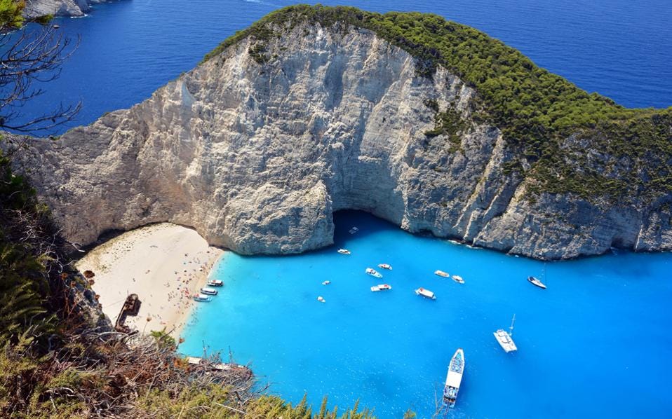 Αφού κατακάψανε τη νοτιοδυτική Ζάκυνθο τώρα, καίνε Κ Α Ι ΤΗ ...