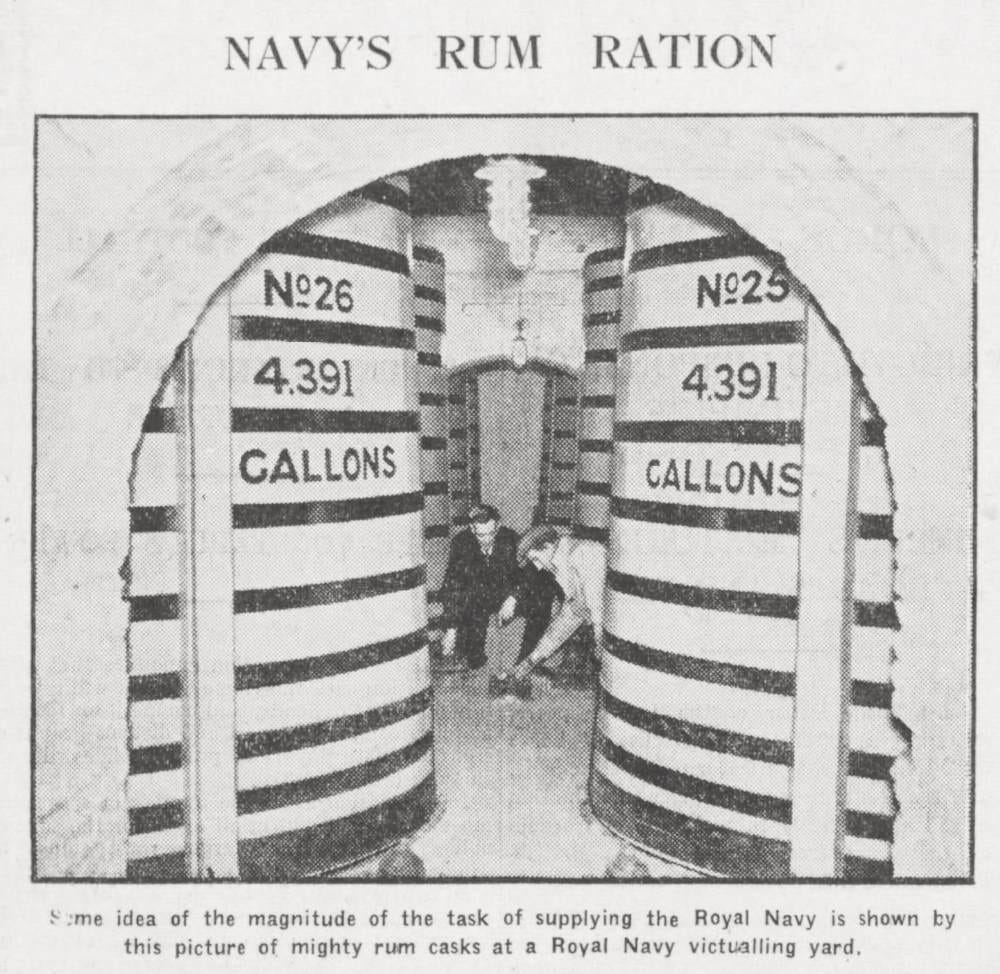 Everything You Think You Know About Royal Navy Rum Is (Probably) Wrong