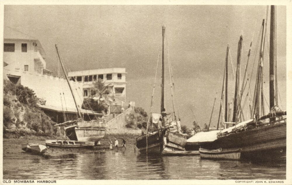 a complete history of Mombasa ca. 600-1895.