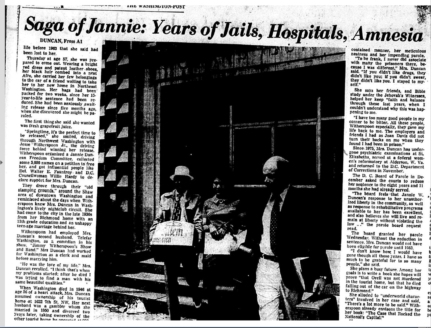 Jannie Duncan: “Beautiful Human” or Fugitive Killer?