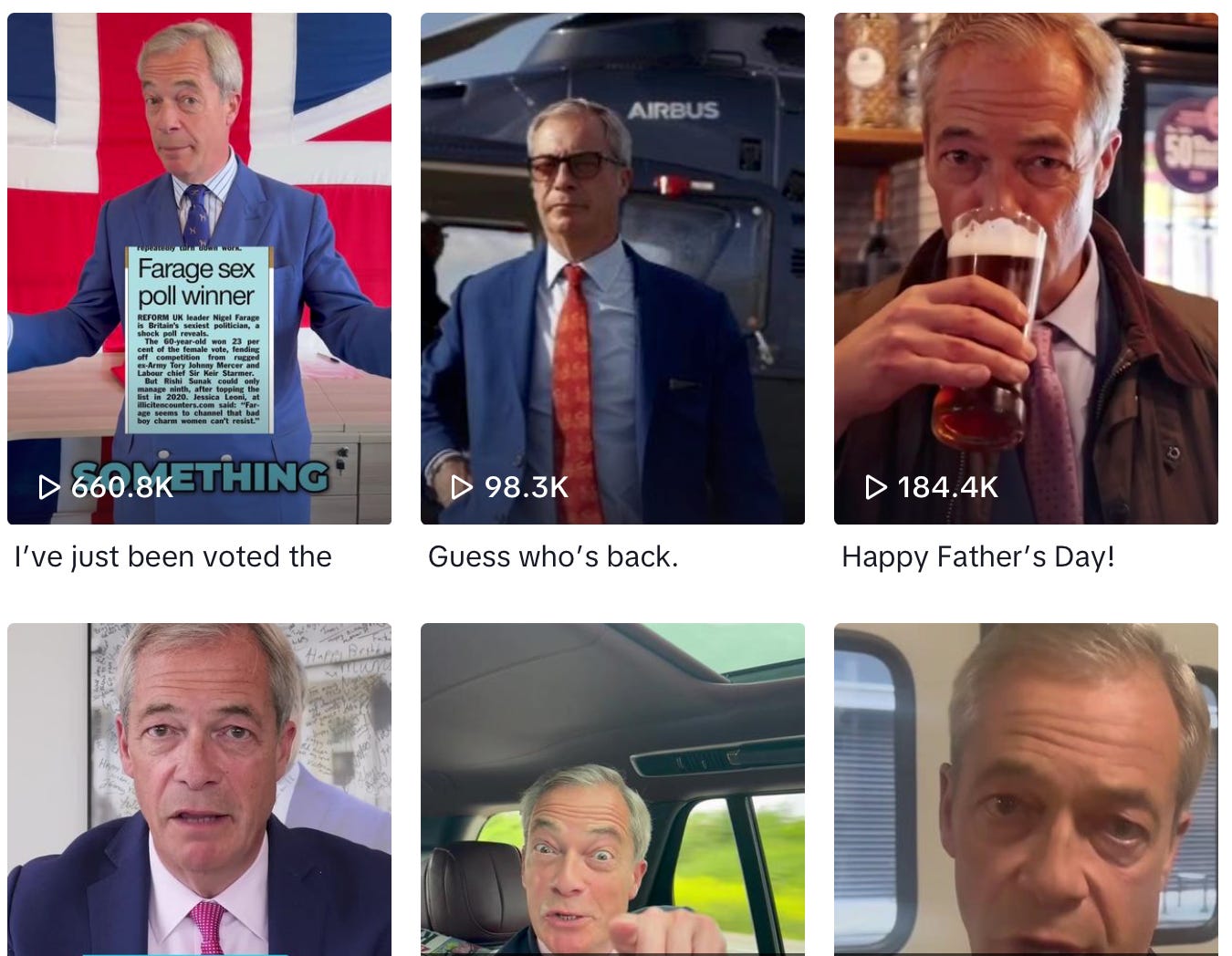 Farage's children - by Ed West - Wrong Side of History