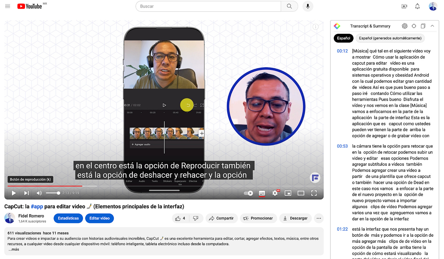 Herramientas para transcribir videos de YouTube en un solo clic [Parte 2]
