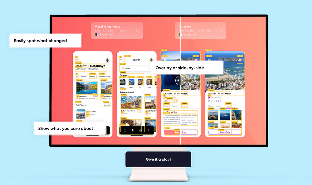 Easily spot what has changed in the Figma design. Devs and PMs will ...