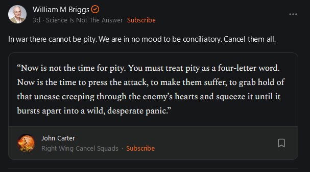 Some Practical Considerations Before Descending Into An Orgy Of Vengeance