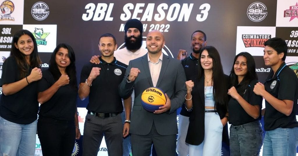 3BL Helps Elevate Indian Men 3x3 Basketball Ranking to 15th in the World