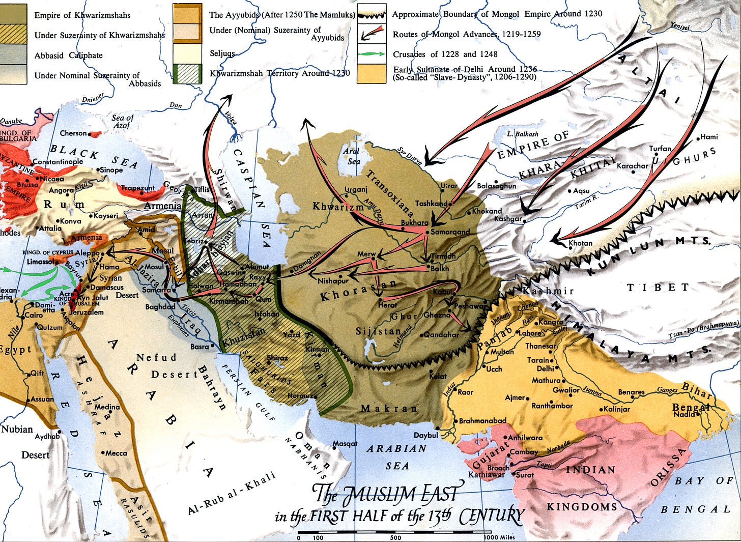 Today in Central Asian history: the Mongols take Samarkand (1220)