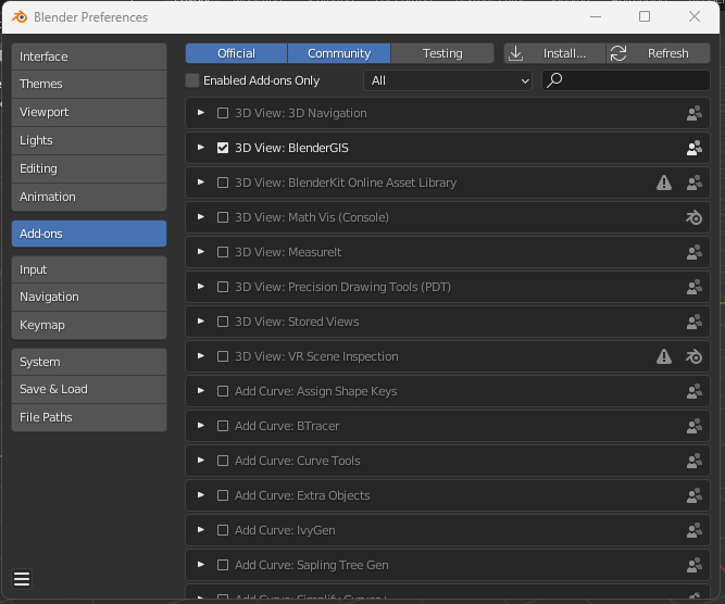 Blender as a gis visualization tool - by Charlie Arua Ikosi