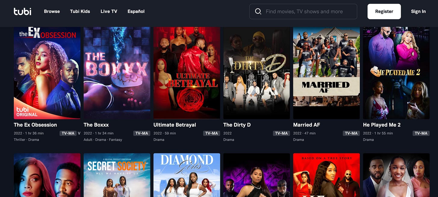 How Tubi is opening doors for independent Black filmmakers