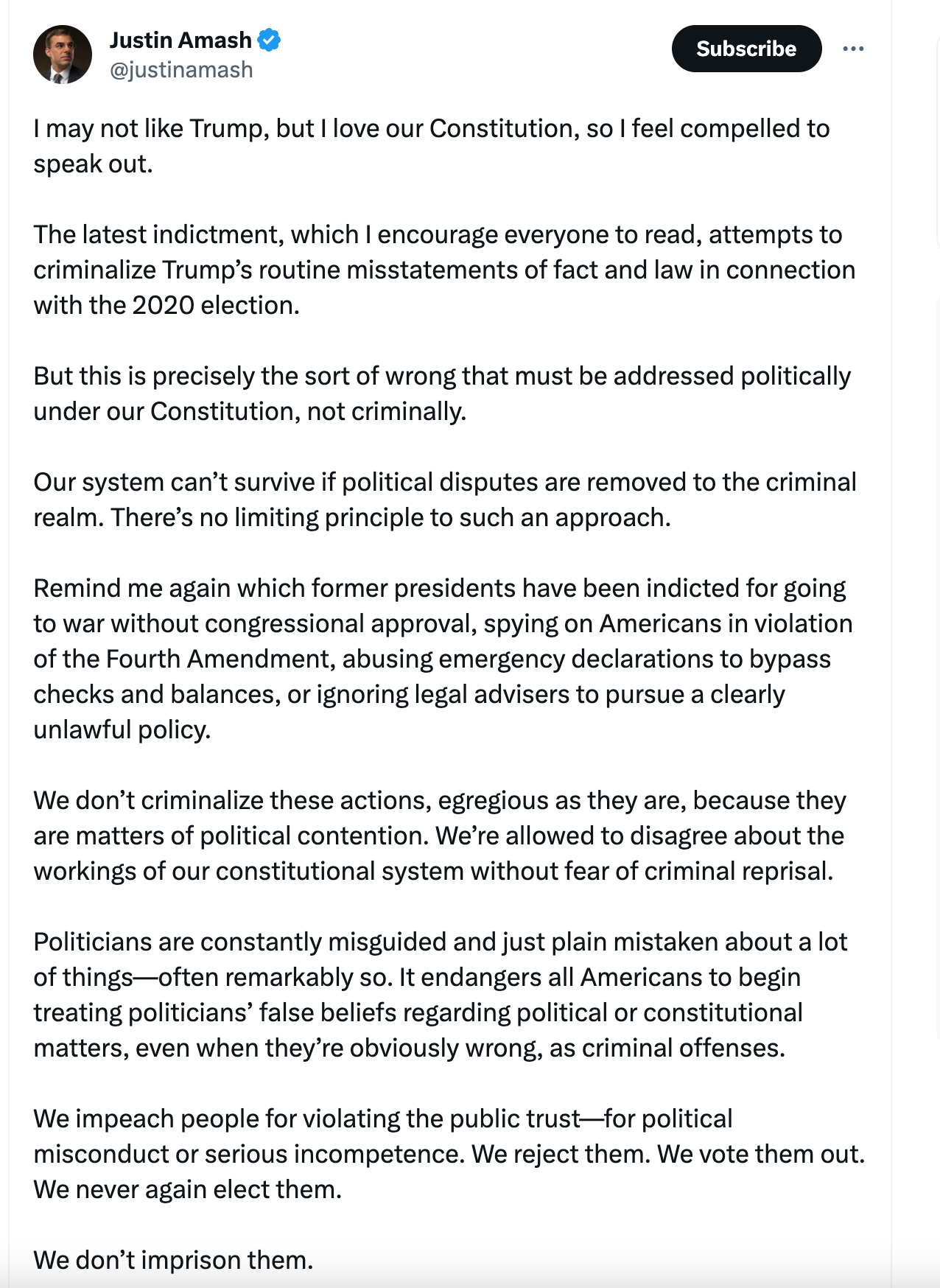 Fine, I'll Write About the Federal Trump Indictment for Trying to Steal ...