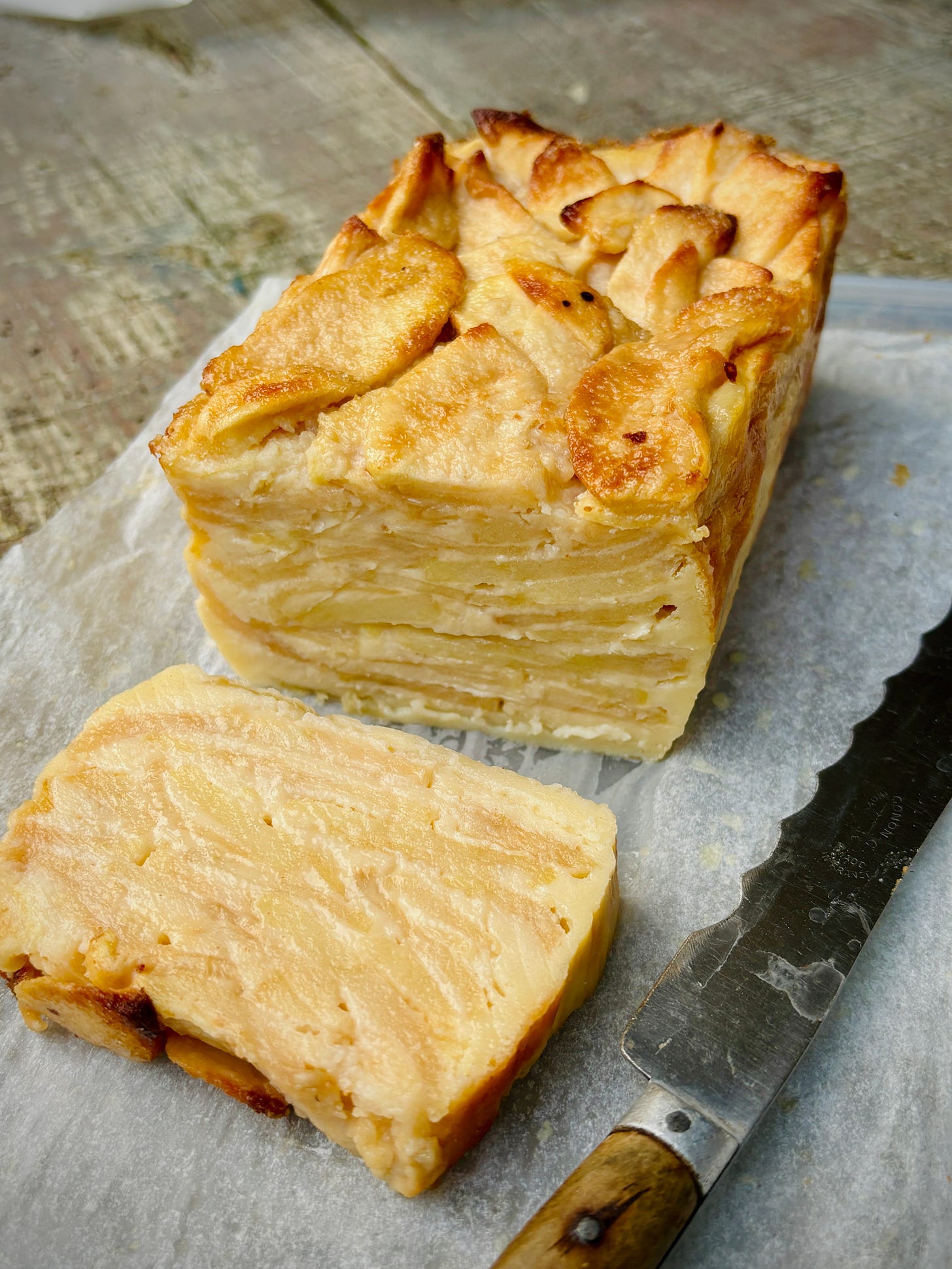 Invisible Apple Cake - David Lebovitz Newsletter