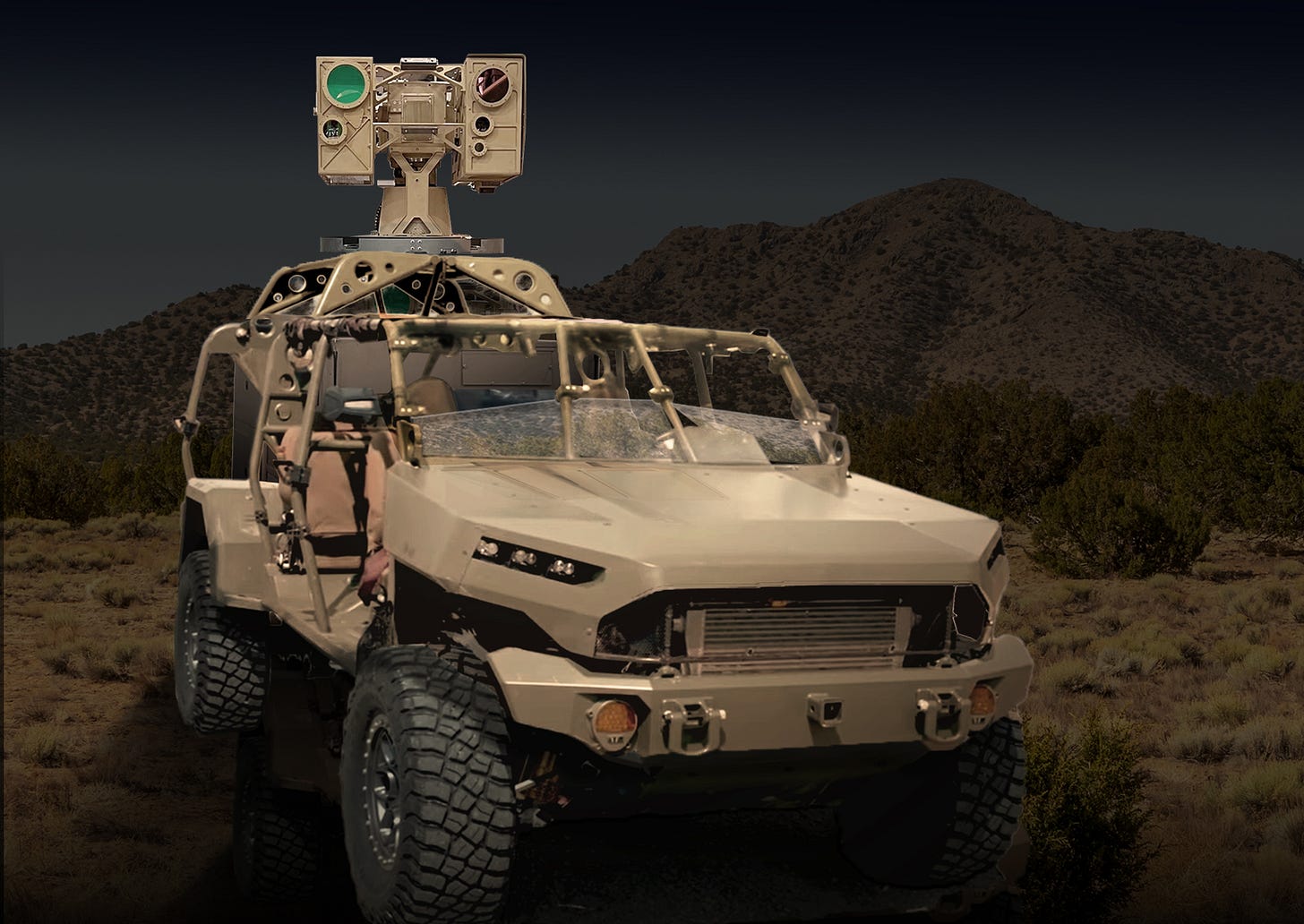 Here's Your First Look at the Army's Laser-Armed Infantry Squad Vehicle