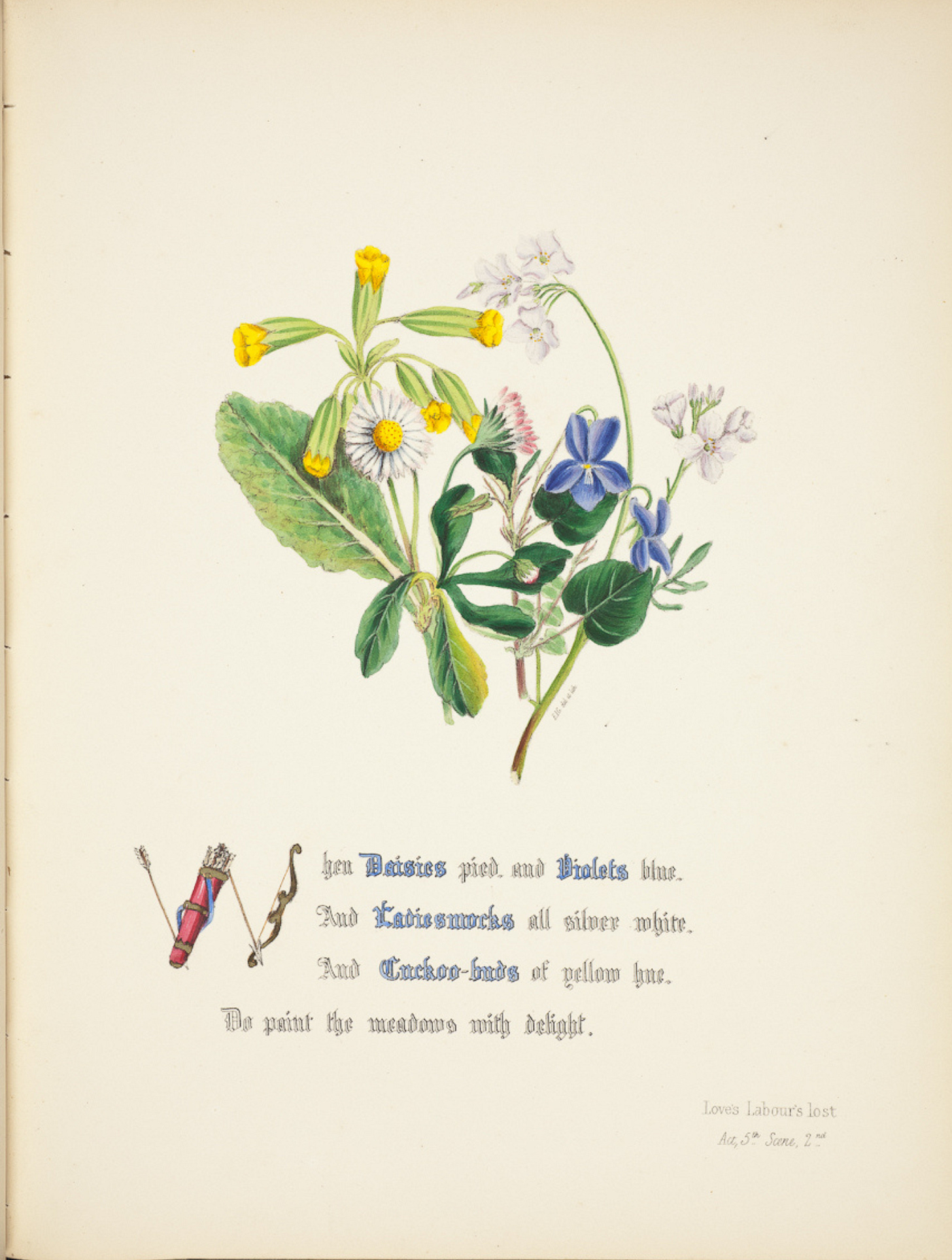 The Shakespeare Garden: Jane Elizabeth Giraud's Posies and Elizabethan ...